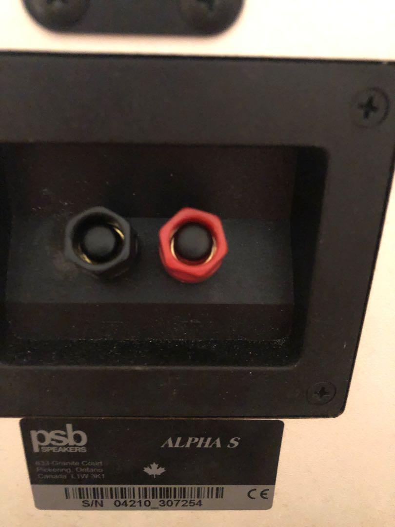 PSB Alpha S bipolar surround hi-end speakers, 音響器材, Soundbar、揚聲器、藍牙喇叭、耳 ...
