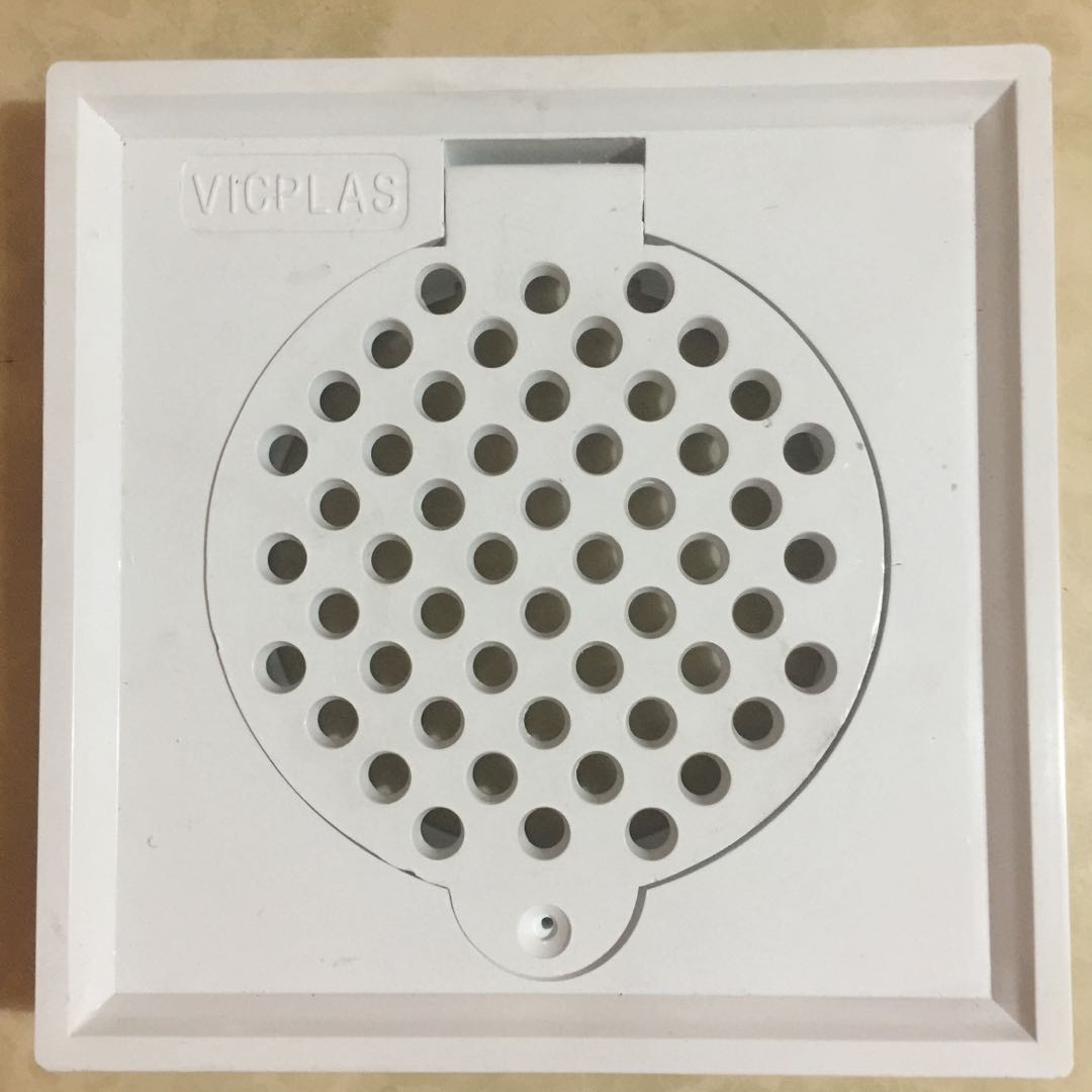 PVC Filter Grating - White 150 mm X 150 mm, Furniture & Home Living ...