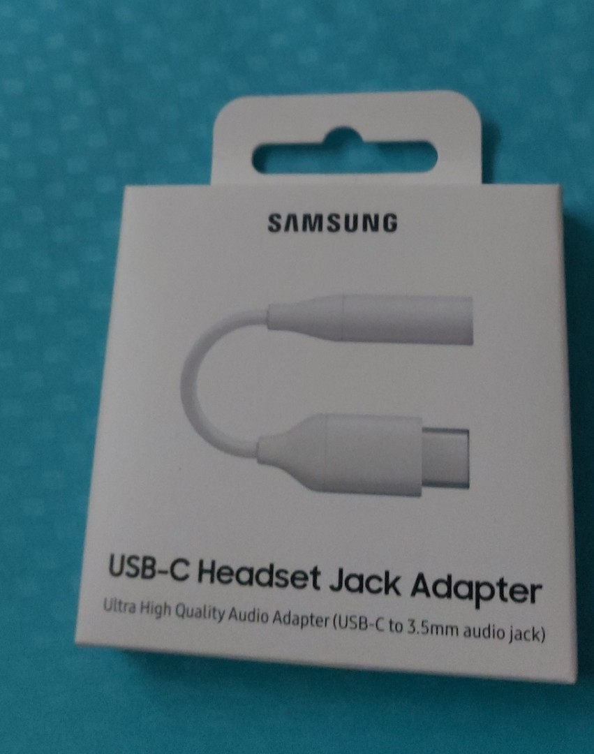 Samsung USB-C headset jack adapter, Mobile Phones & Gadgets, Mobile ...