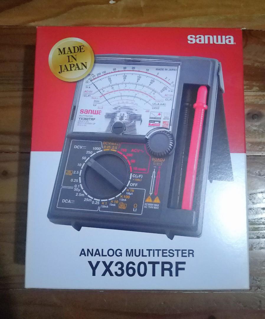 Sanwa Analog Multimeter Tester Original, Furniture & Home Living ...