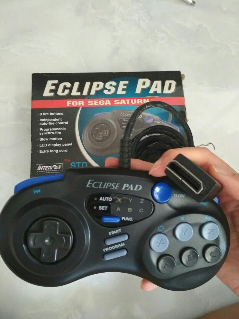 Sega Saturn Eclipse Controller, Video Gaming, Video Game Consoles ...