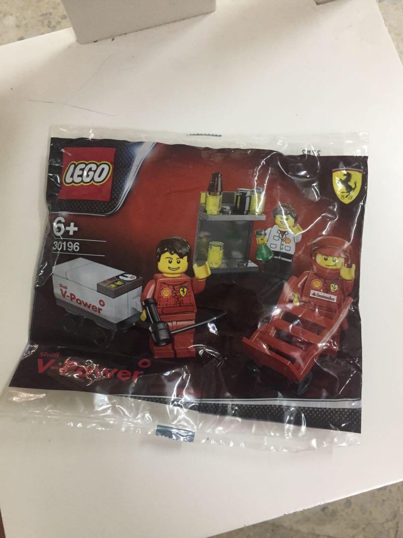 Shell Lego Ferrari Pit Crew 30196, Hobbies & Toys, Collectibles ...