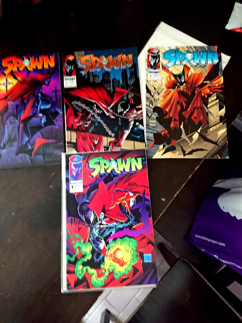 Spawn #1, 2, 3 & 5, Hobbies & Toys, Memorabilia & Collectibles, Vintage ...
