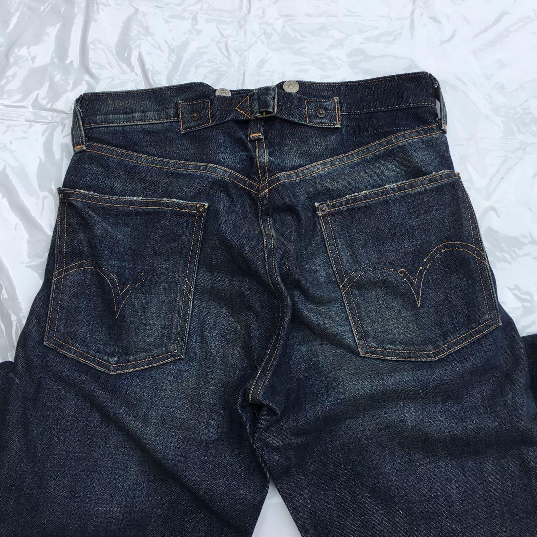 Vintage 1933 LEVIS LVC Made In Japan No Big E Denim Blue Jeans W30 L42 ...