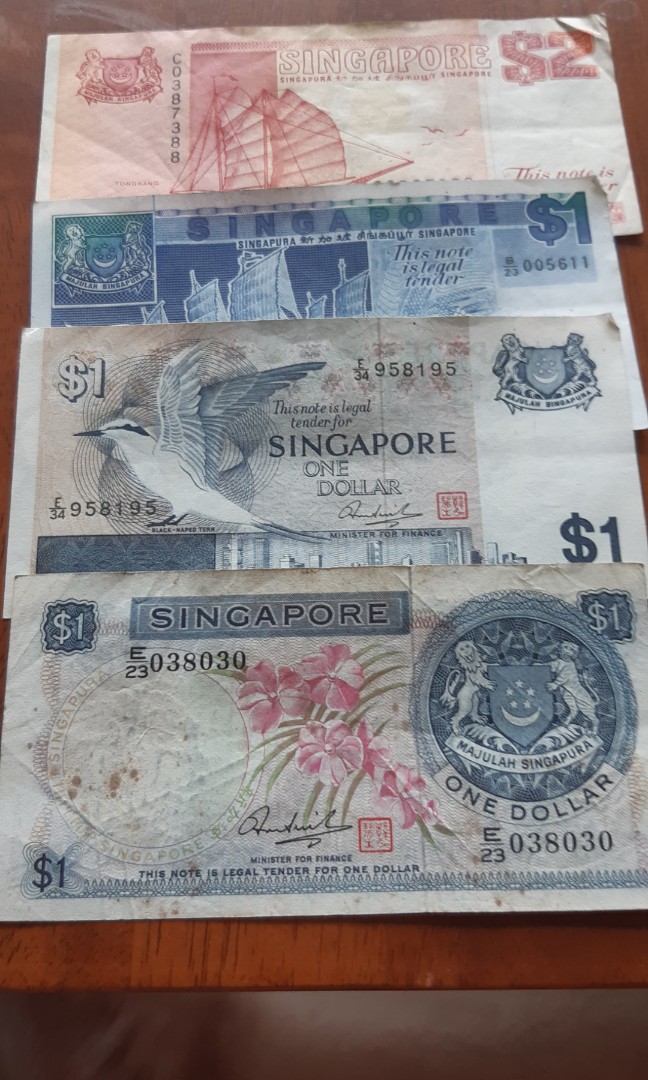 vintage notes, Hobbies & Toys, Memorabilia & Collectibles, Currency on ...