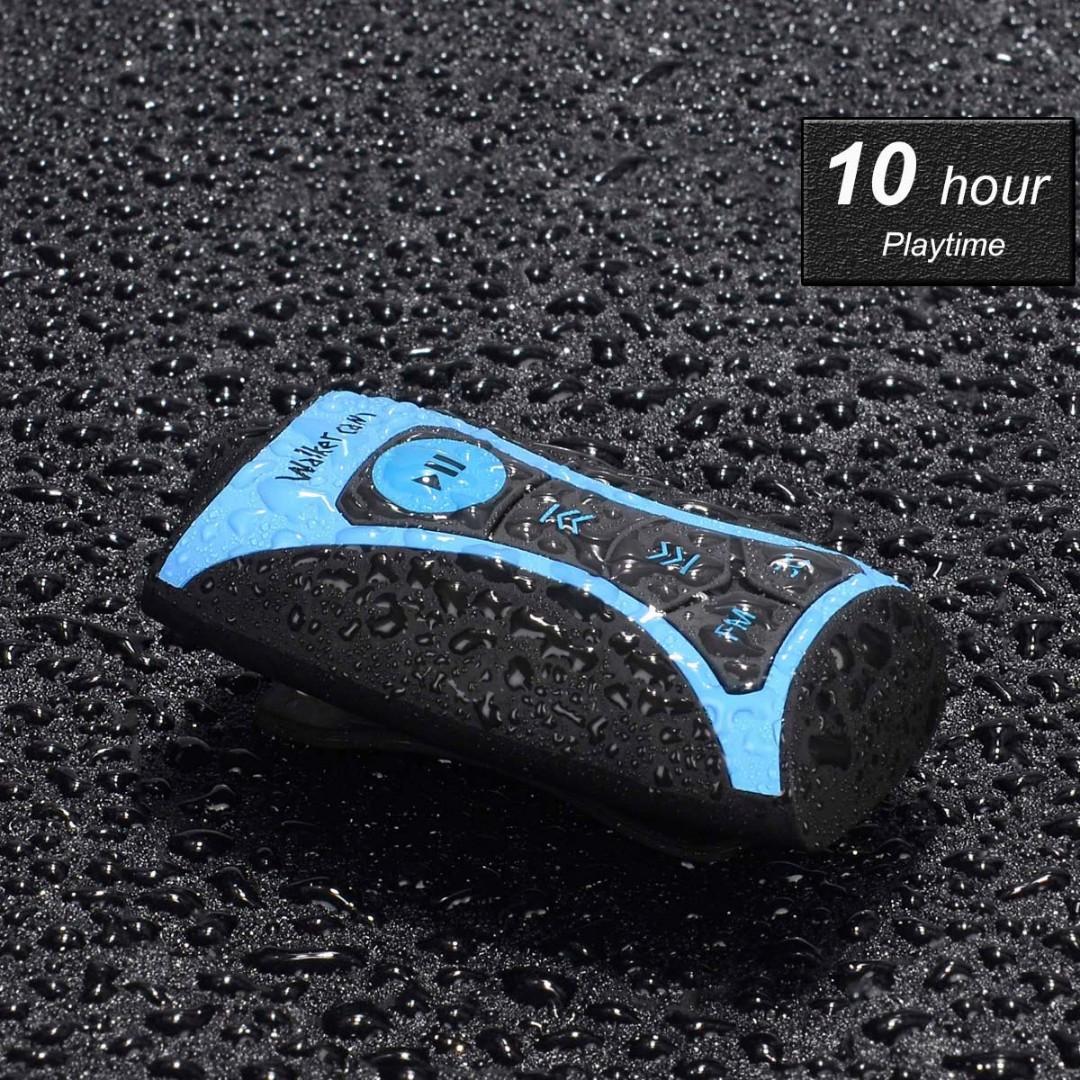 Walker Cam S1 8gb 100% Swimming Waterproof MP3 Player with FM Radio and ...
