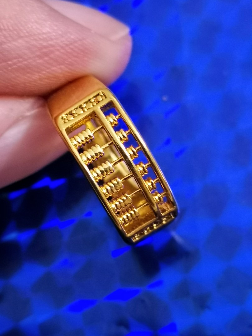 Abacus Ring Fengshui Auspicious Item, Hobbies & Toys, Memorabilia ...