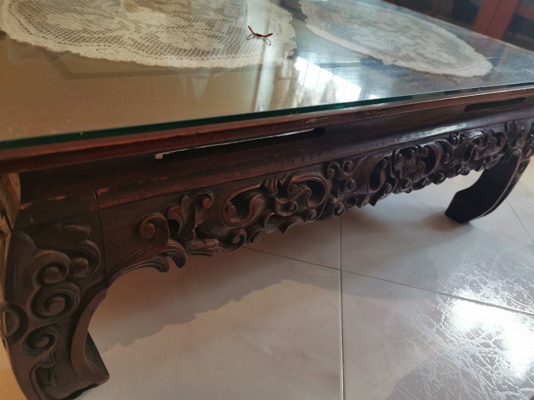 Balinese coffee table, Furniture & Home Living, Furniture, Tables ...