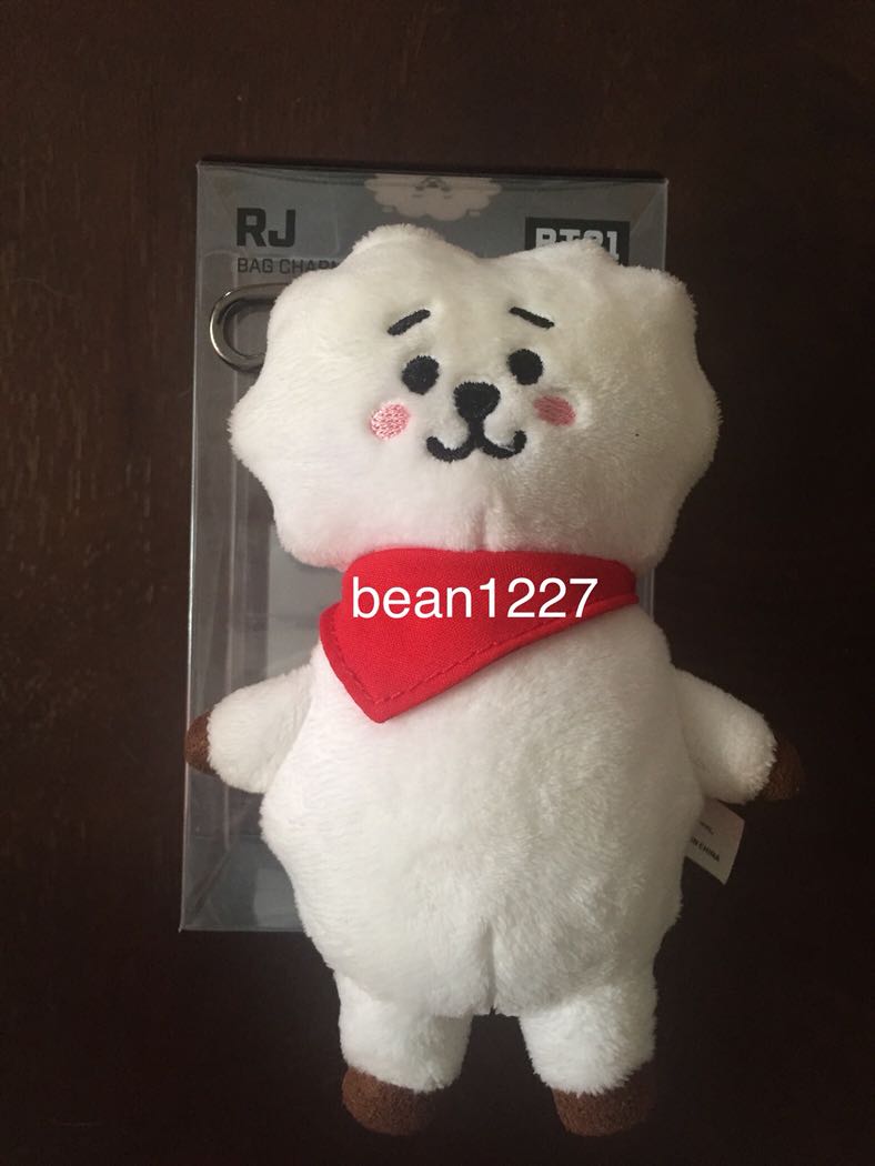 BT21 RJ Bag Charm (official), Hobbies & Toys, Memorabilia ...