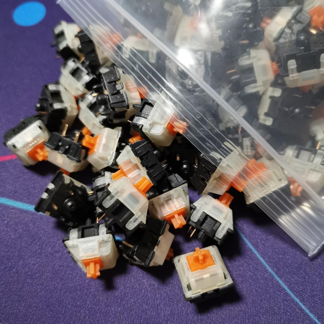 C3 Tangerine switches, Computers & Tech, Parts & Accessories, Computer ...