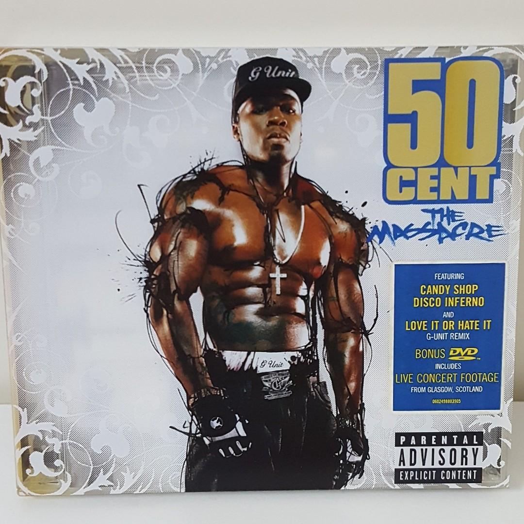CD: 50 Cent The Massacre, 興趣及遊戲, 收藏品及紀念品, 明星周邊 - Carousell