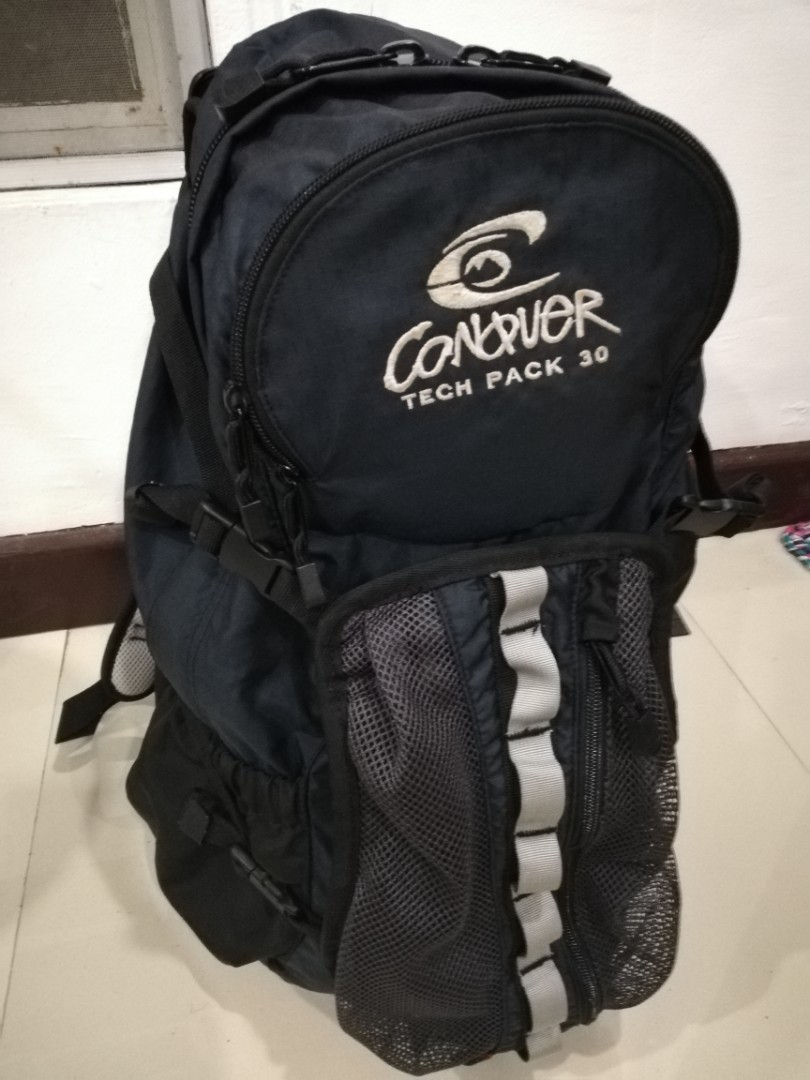 Conquer Tech Pack 30 Camping Backpack, Men's Fashion, Bags, Backpacks ...