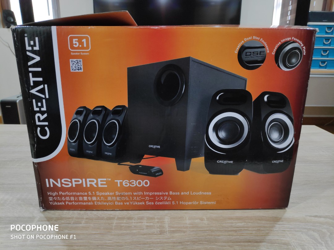 Creative Inspire T6300, Audio, Soundbars, Speakers & Amplifiers on ...