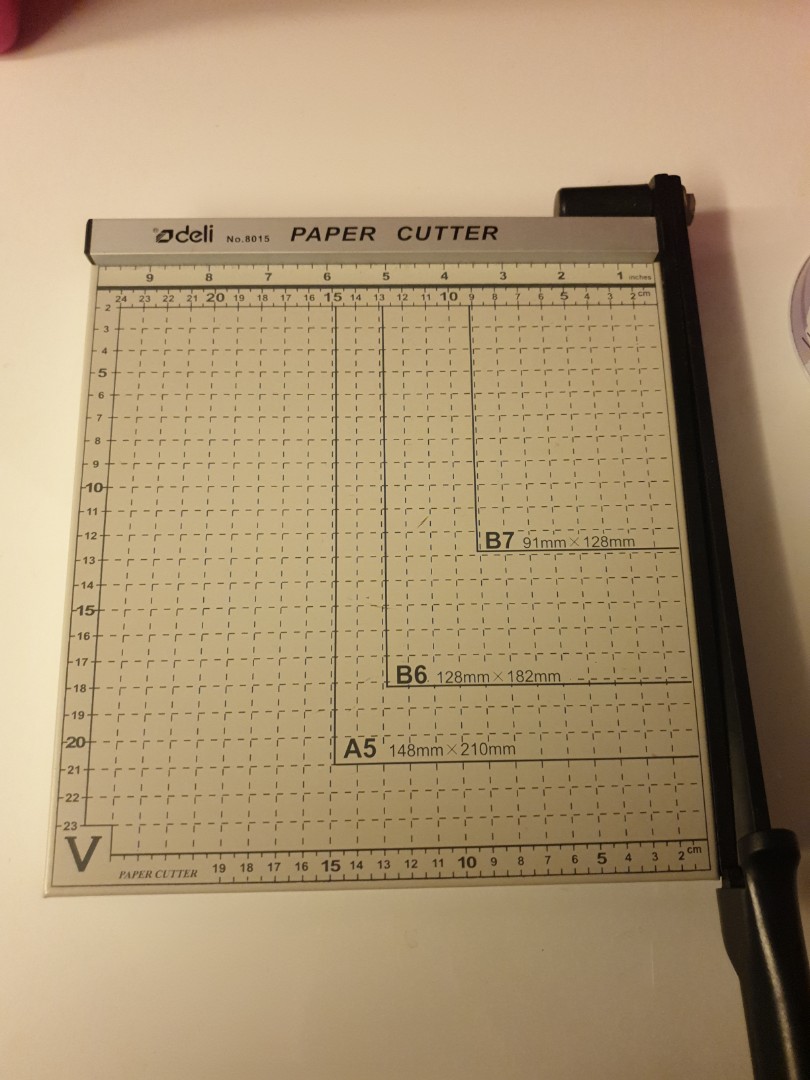 Deli Paper cutter, Hobbies & Toys, Stationery & Craft, Craft Supplies ...