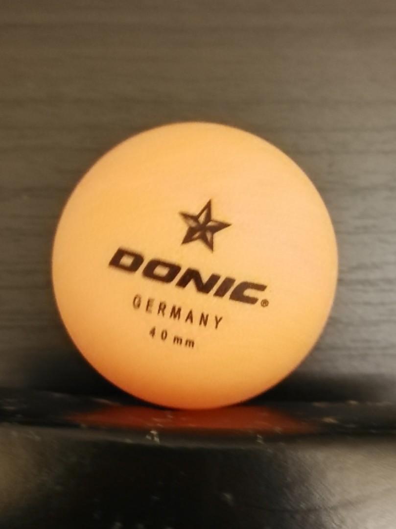 DONIC Table Tennis Ping Pong 1* Balls, Sports Equipment, Sports & Games, Racket & Ball Sports on ...