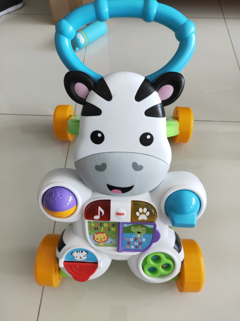 Fisher Price Zebra Walker, Babies & Kids, Infant Playtime on Carousell