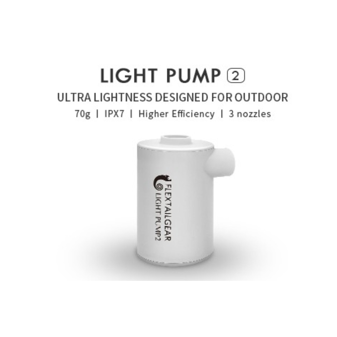 Flextailgear Portable Light pump2 mini high pressure USB charge Outdoor ...