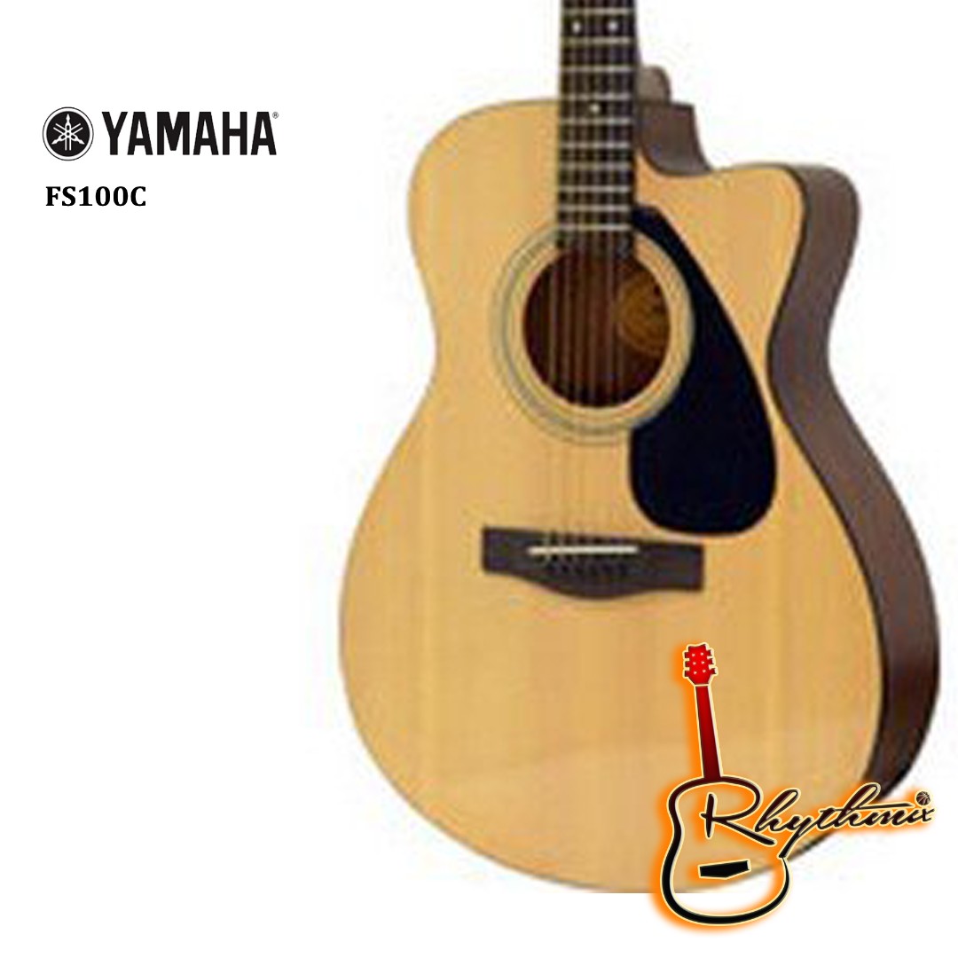 FS100C N Yamaha Acoustic Guitar, Hobbies & Toys, Music & Media, CDs ...