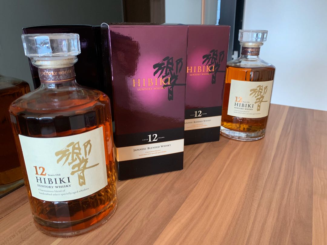 [CHEAPEST] Hibiki 12 with boxes (multiple bottles), Food & Drinks ...