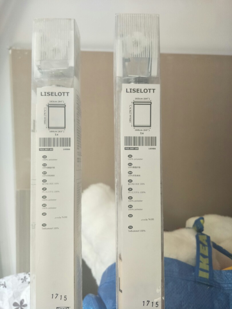 Ikea liselott blinds, Furniture & Home Living, Kitchenware & Tableware ...