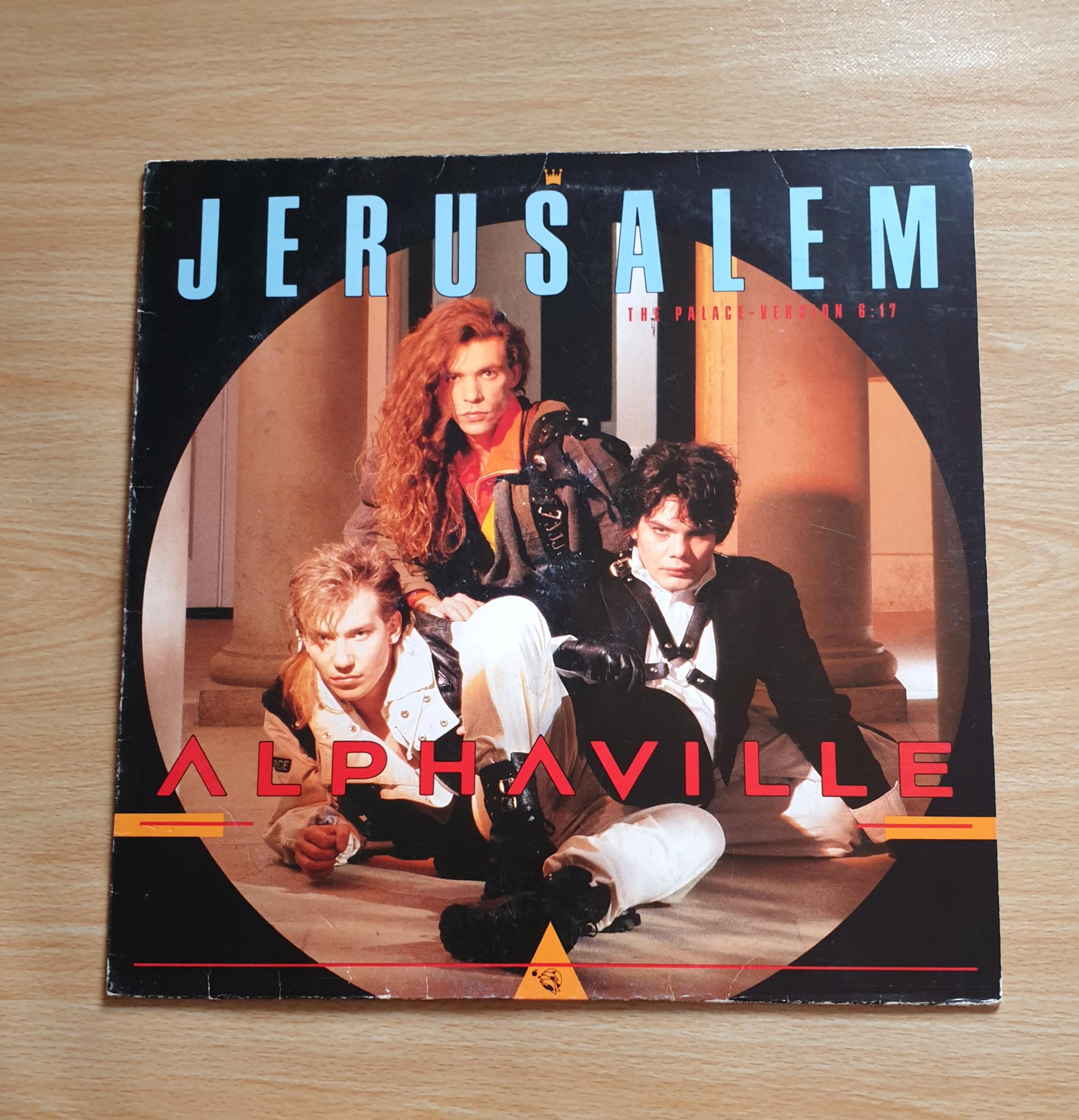 Jerusalem - Alphaville ( 12'Single vinyl record), Hobbies & Toys, Music & Media, Vinyls on Carousell