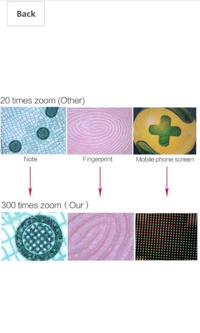 Koolertron 5MP 20-300X USB digital microscope, Photography, Video ...