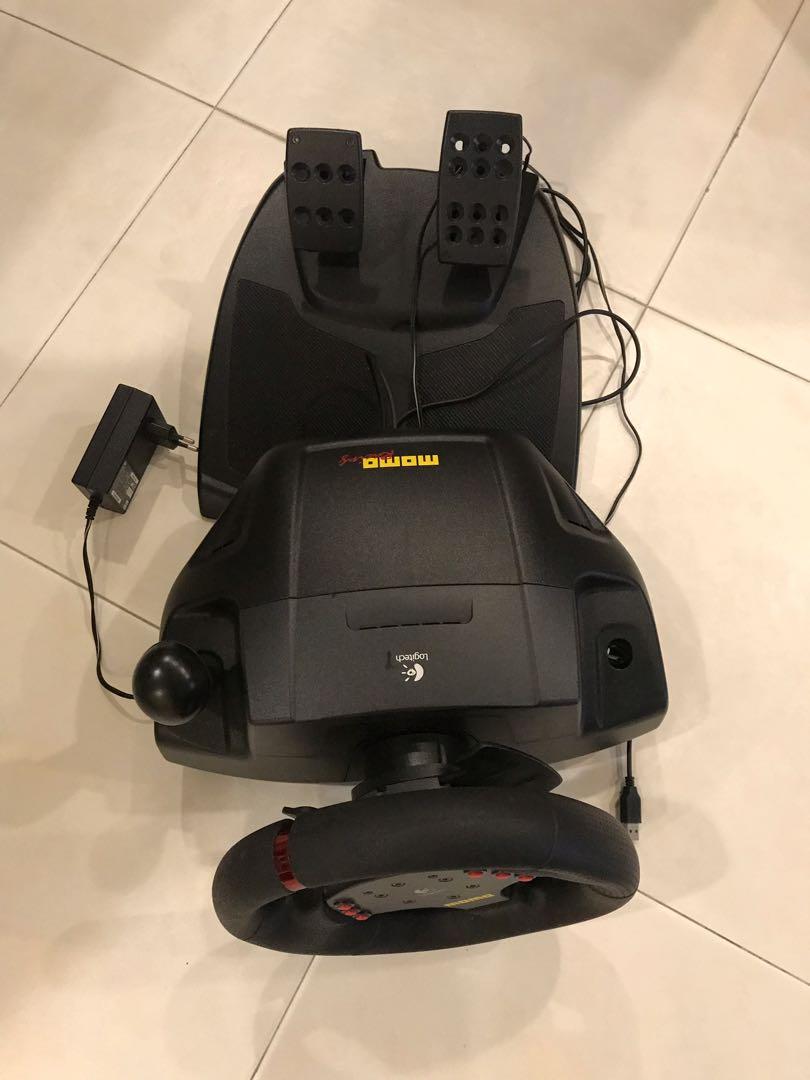Logitech Momo Racing Wheel, Video Gaming, Gaming Accessories ...