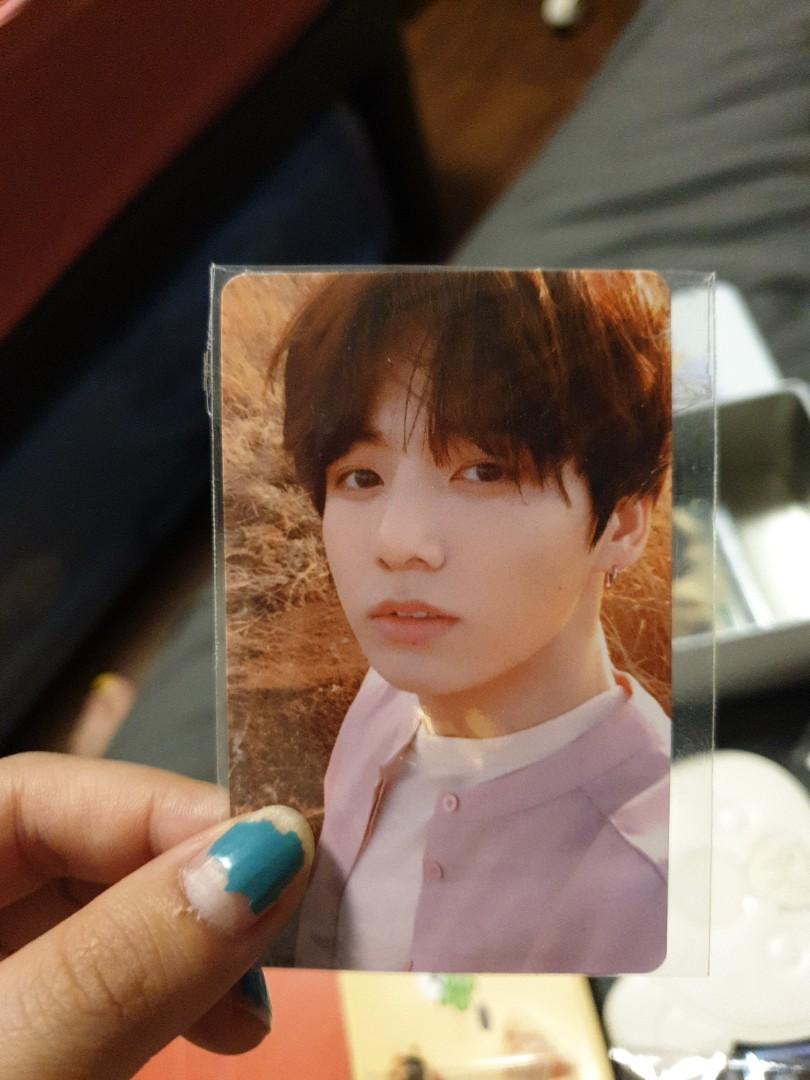 Love Yourself Tear Y version Jungkook JK Photocard, Hobbies & Toys ...