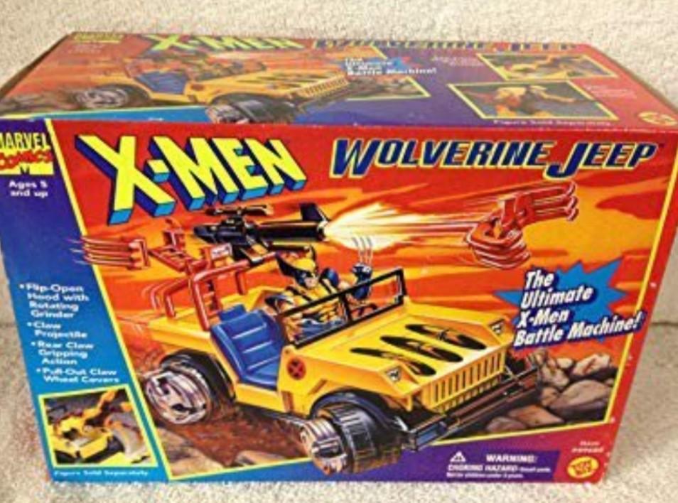 Marvel X Men Wolverine Jeep, Hobbies & Toys, Toys & Games on Carousell