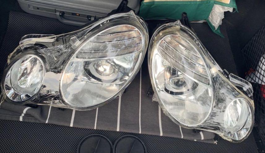 Mercedes Benz W211 Headlights Kompressor E200 - set of 2, Everything ...