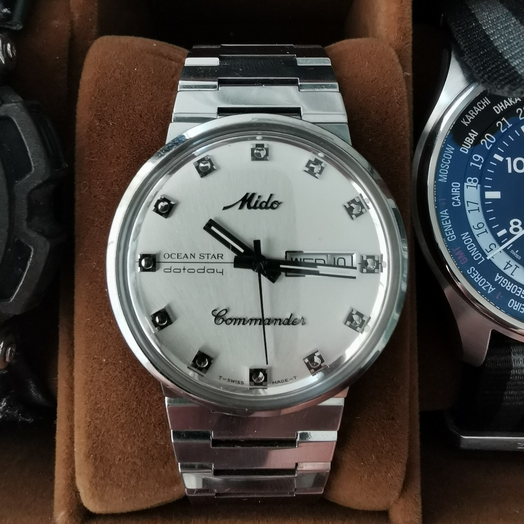MIDO Oceanstar Commander Datoday (watch only), Luxury, Watches on Carousell