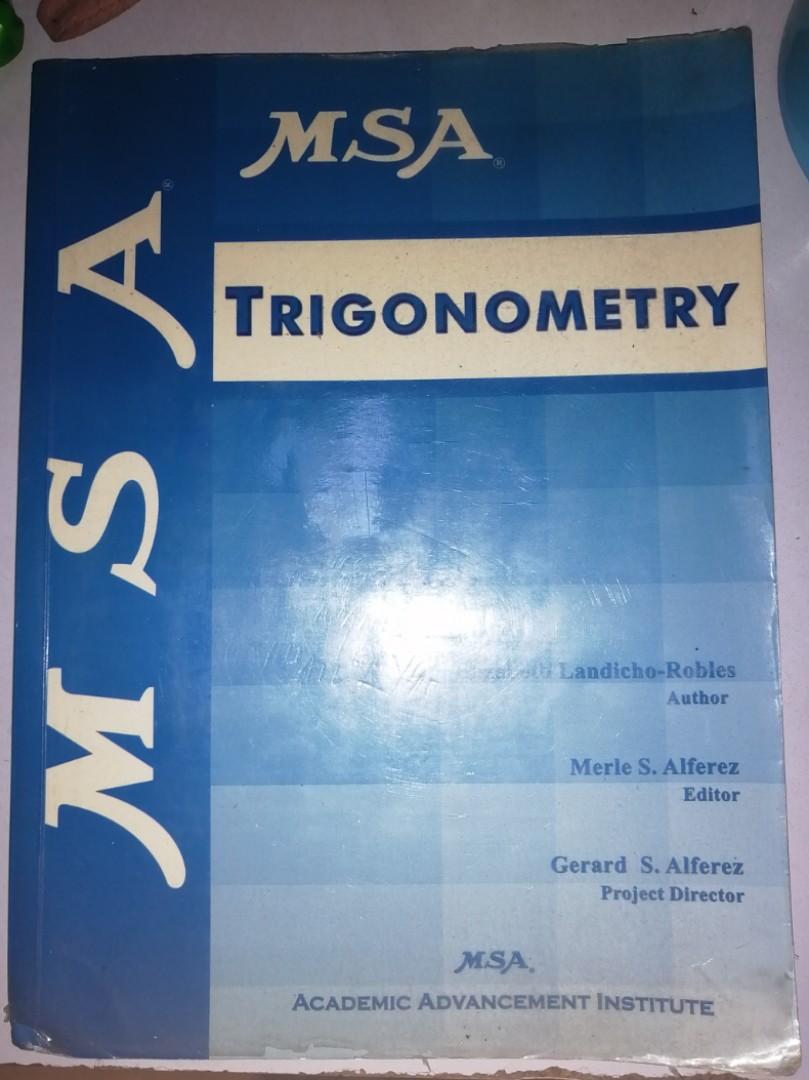 MSA Trigonometry, Hobbies & Toys, Books & Magazines, Religion Books on ...