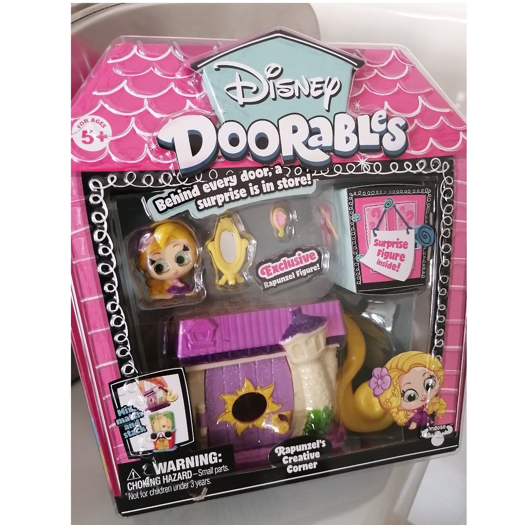Original Disney Doorables (Pinocchio, Rapunzel), Hobbies & Toys, Toys ...