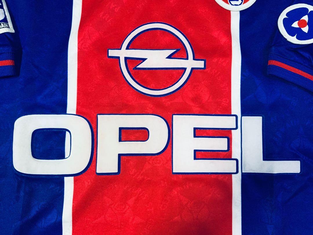 Paris Saint Germain Psg Home 1995 1996 Nike Opel M Mens Fashion