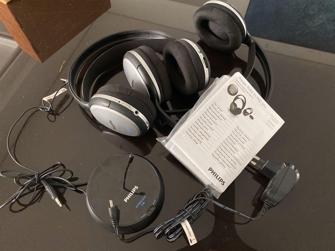 Philips Dual Wireless Headphones, Audio, Headphones & Headsets on Carousell