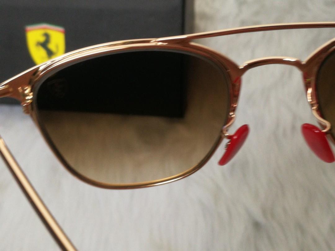 Ray-ban Ferrari Scuderia RB3601M, Men's Fashion, Watches & Accessories ...