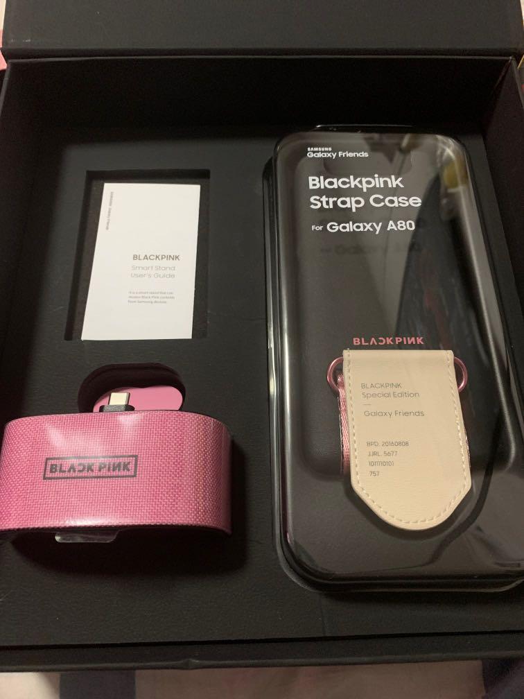 Samsung Blackpink a80 box, charger + a80 case (jisoo), Mobile Phones ...