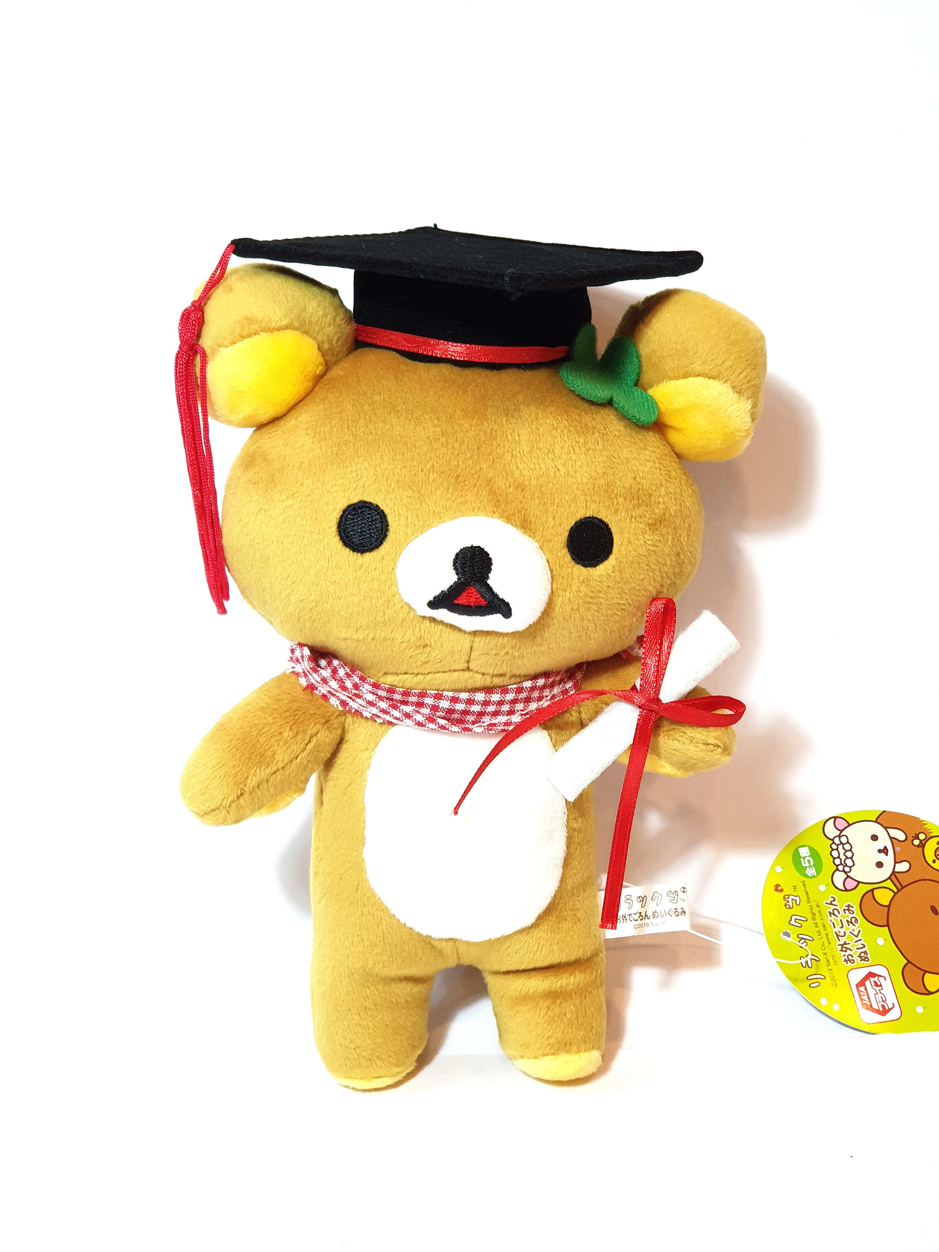 San-X Rilakkuma Graduation Convocation Gift Plush, Hobbies & Toys, Toys ...
