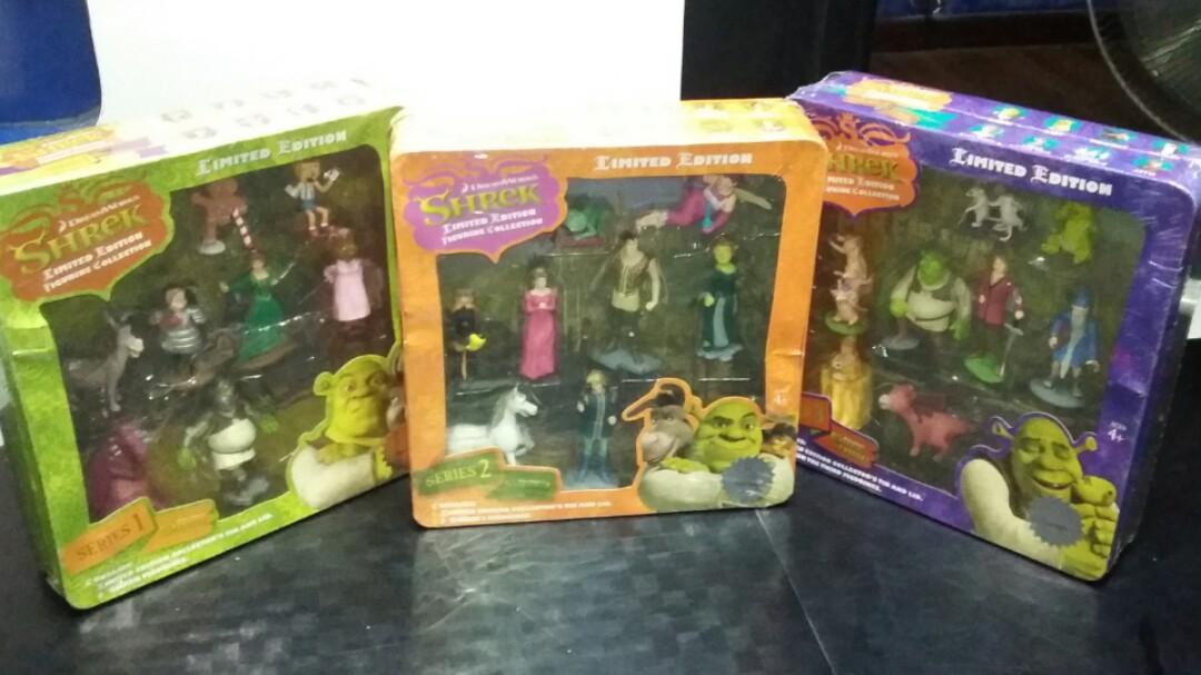 SHREK Limited Edition Figures Set - Series 1, 2, 3, Hobbies & Toys ...