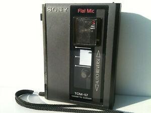 Sony TCM-57 Cassette Recorder(vintage)FREE SHIPPING, Hobbies & Toys ...