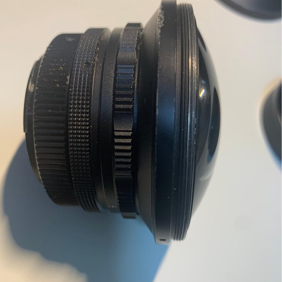 SPIRATONE FISH-EYE LENS 1:8 ,F8, F11, F16, Photography, Lens & Kits on ...