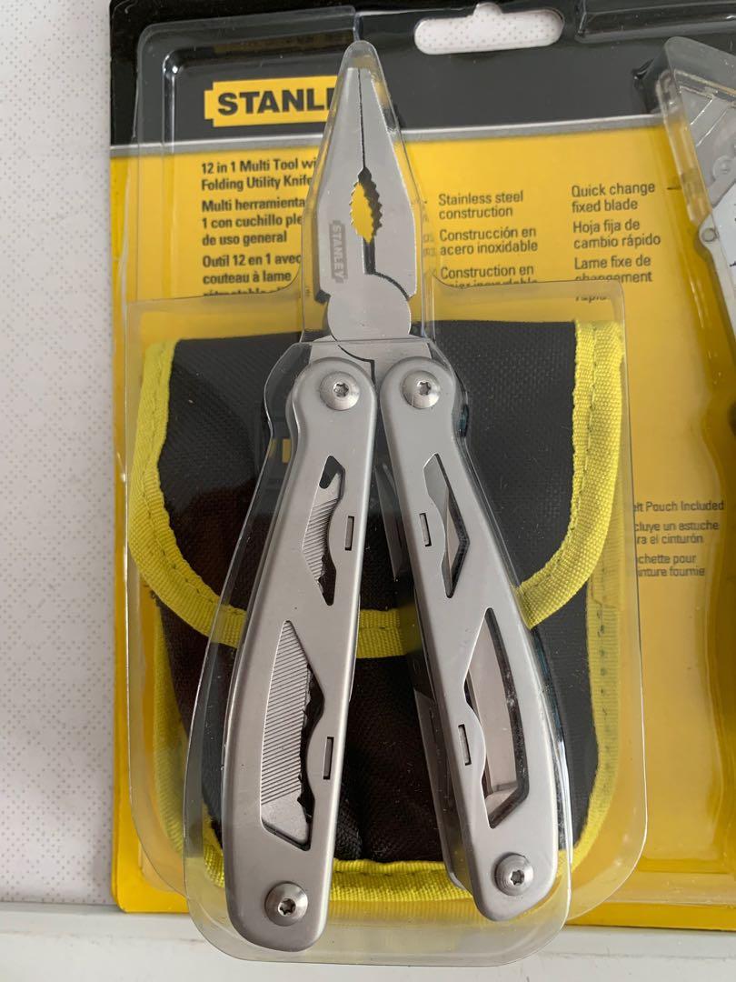 Stanley 12 in 1 Multi Tool with Folding utility knife, Everything Else ...