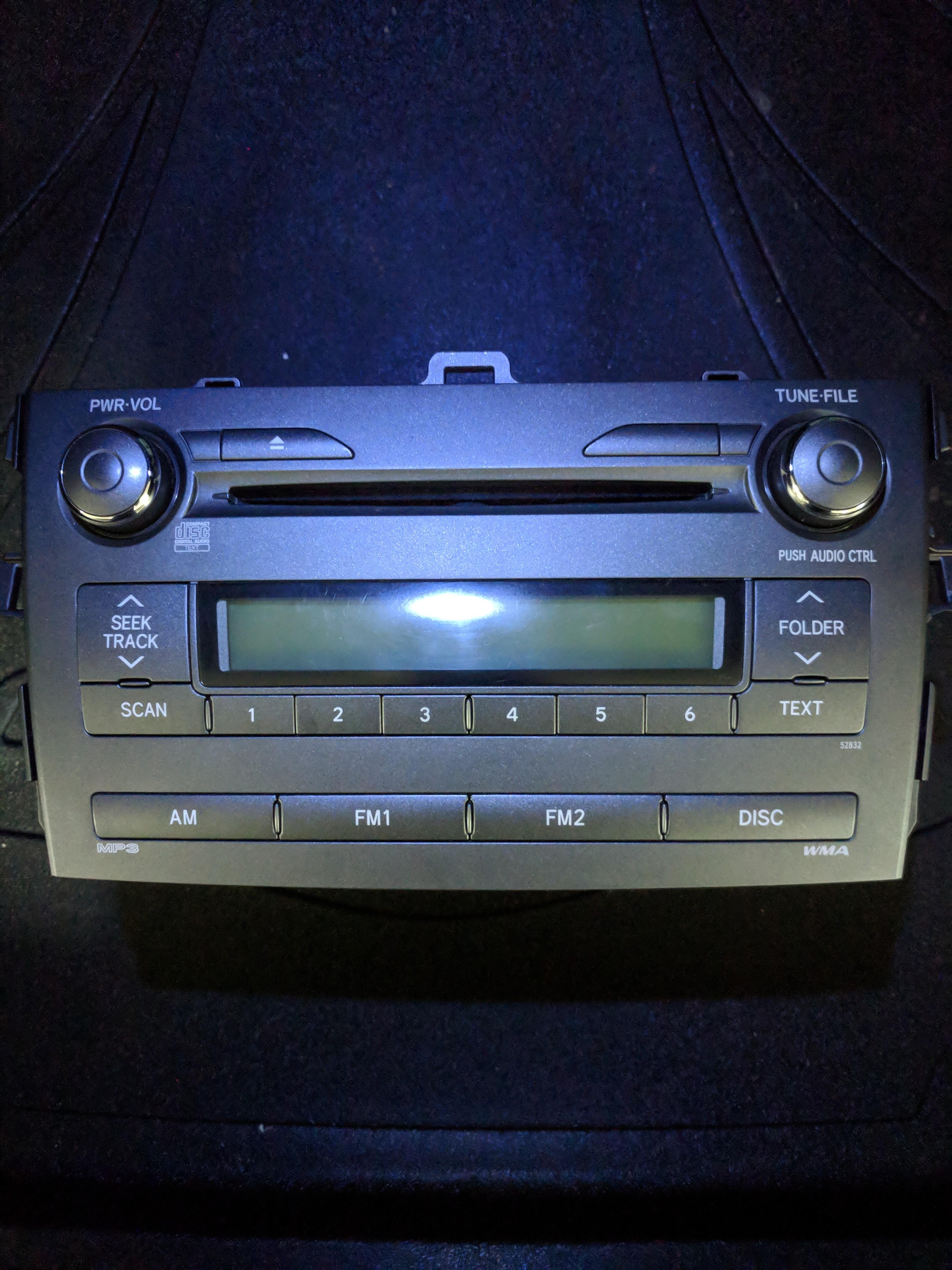 Stock Radio/Stereo from Toyota Altis 2010 G, Car Parts & Accessories ...