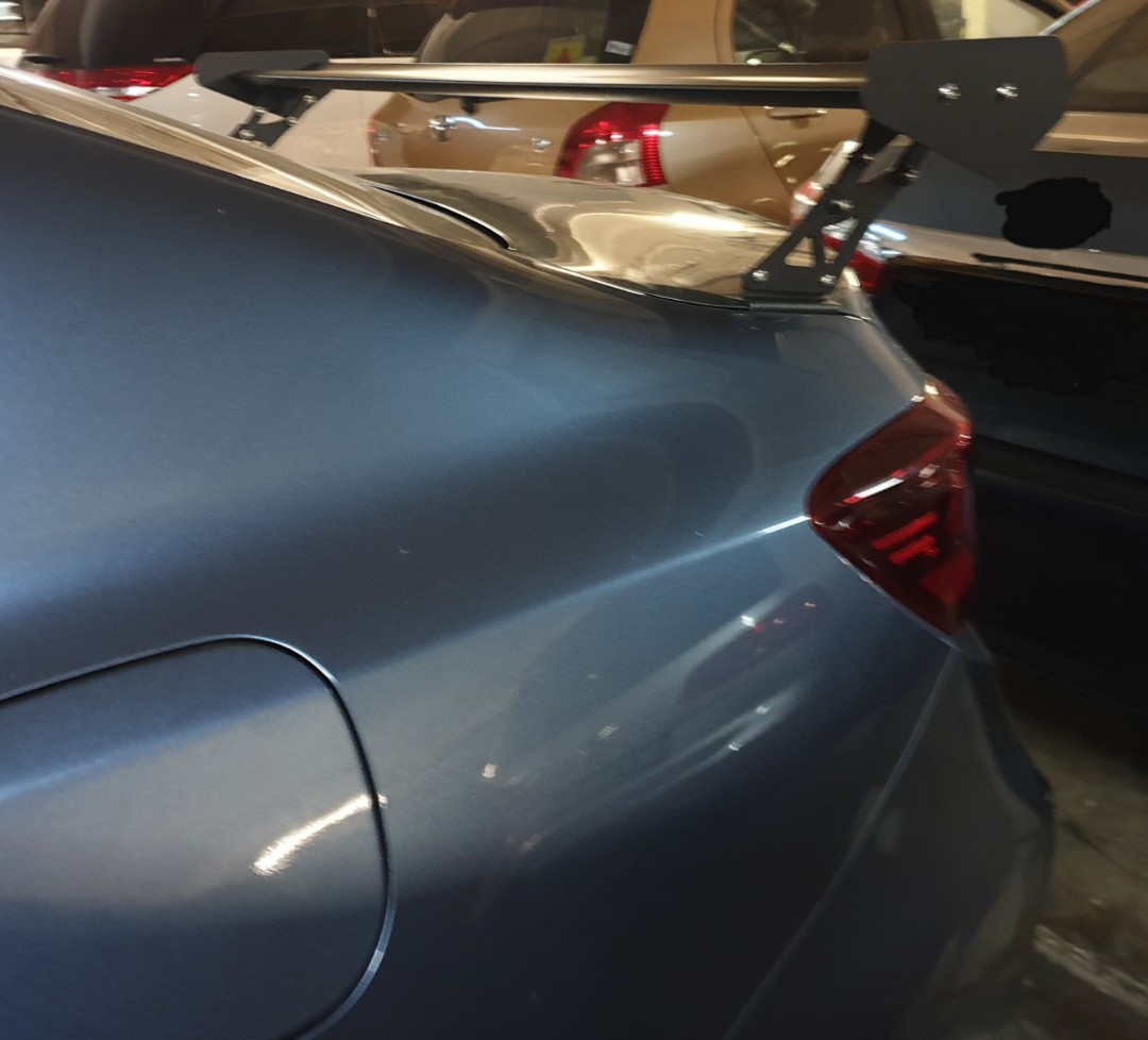 WTS: Rear spoiler bolt on type, Car Accessories, Accessories on Carousell