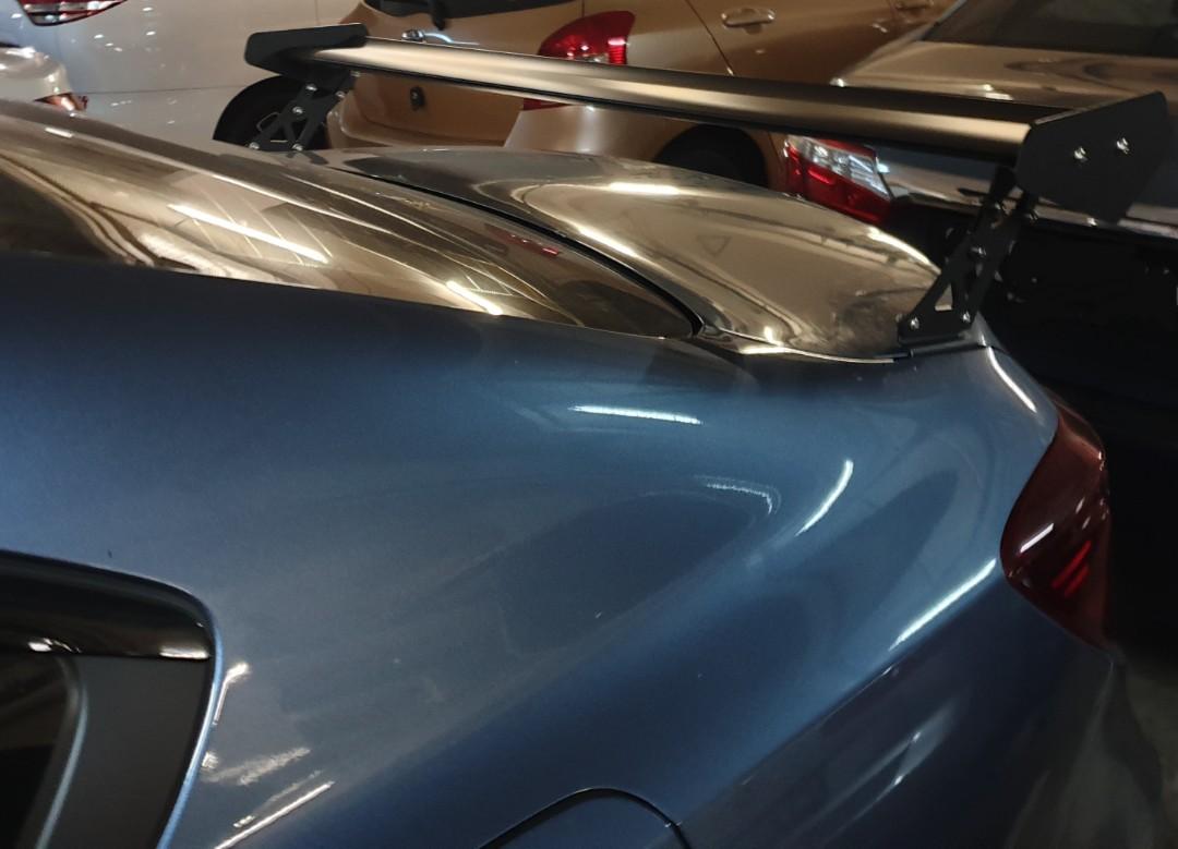 WTS: Rear spoiler bolt on type, Car Accessories, Accessories on Carousell