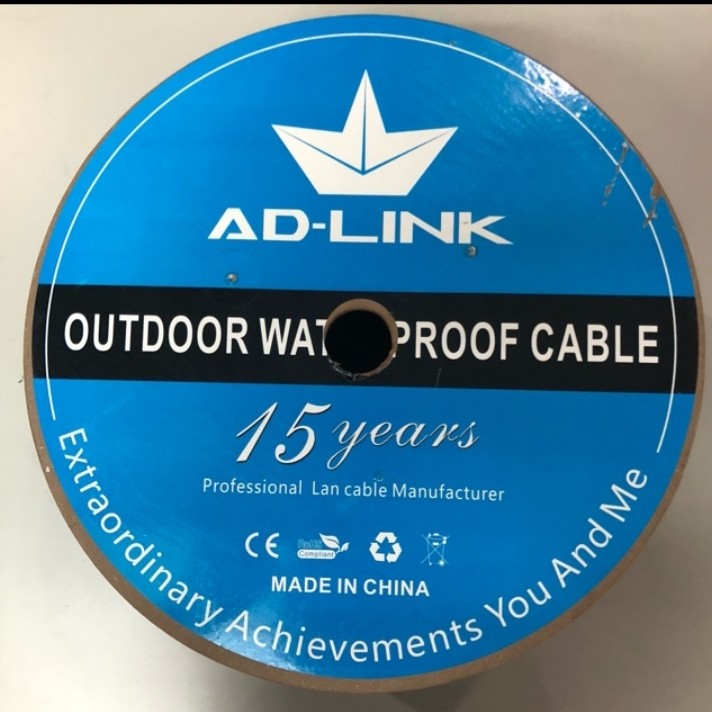 Ad-Link Outdoor CAT6 UTP Cable 305m, Computers & Tech, Parts ...