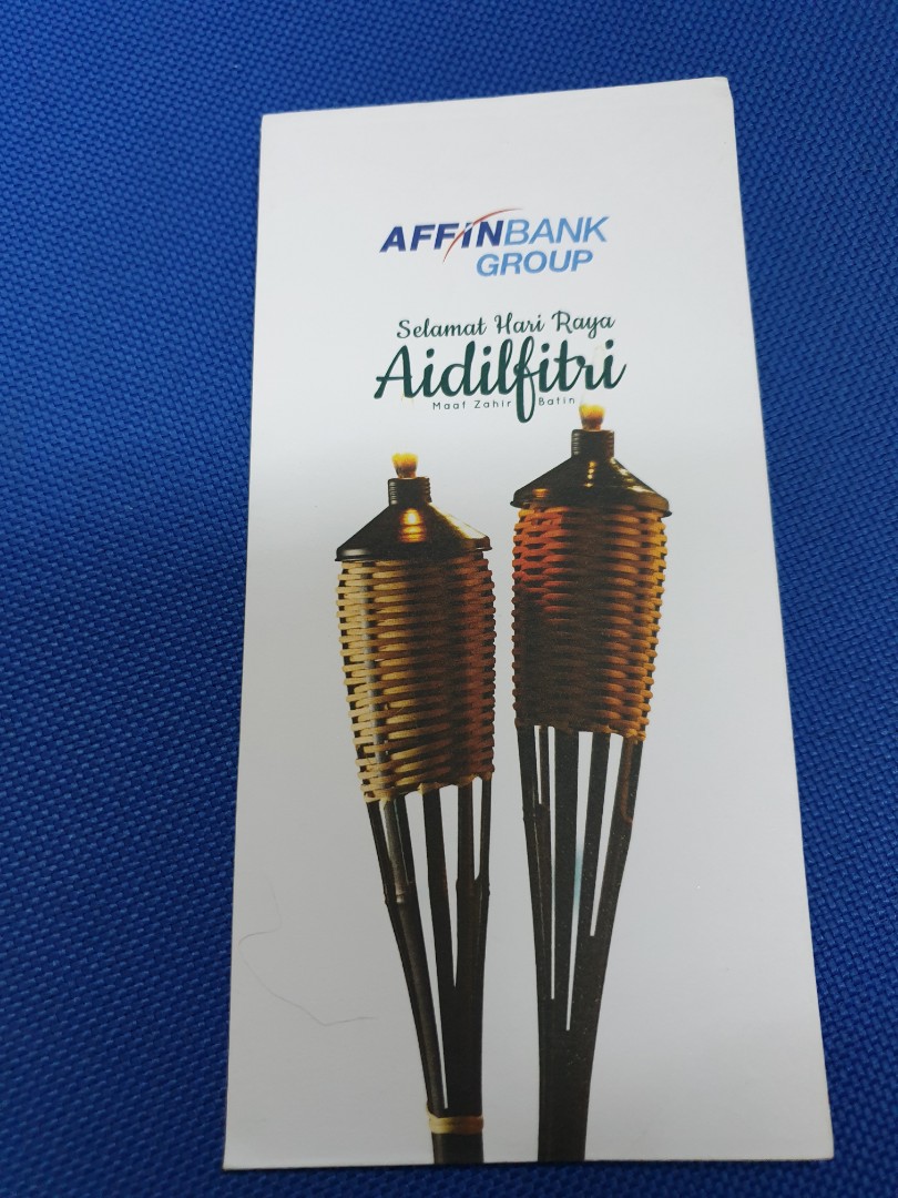 Affin Bank sampul raya rm2 each, Hobbies & Toys, Books & Magazines ...