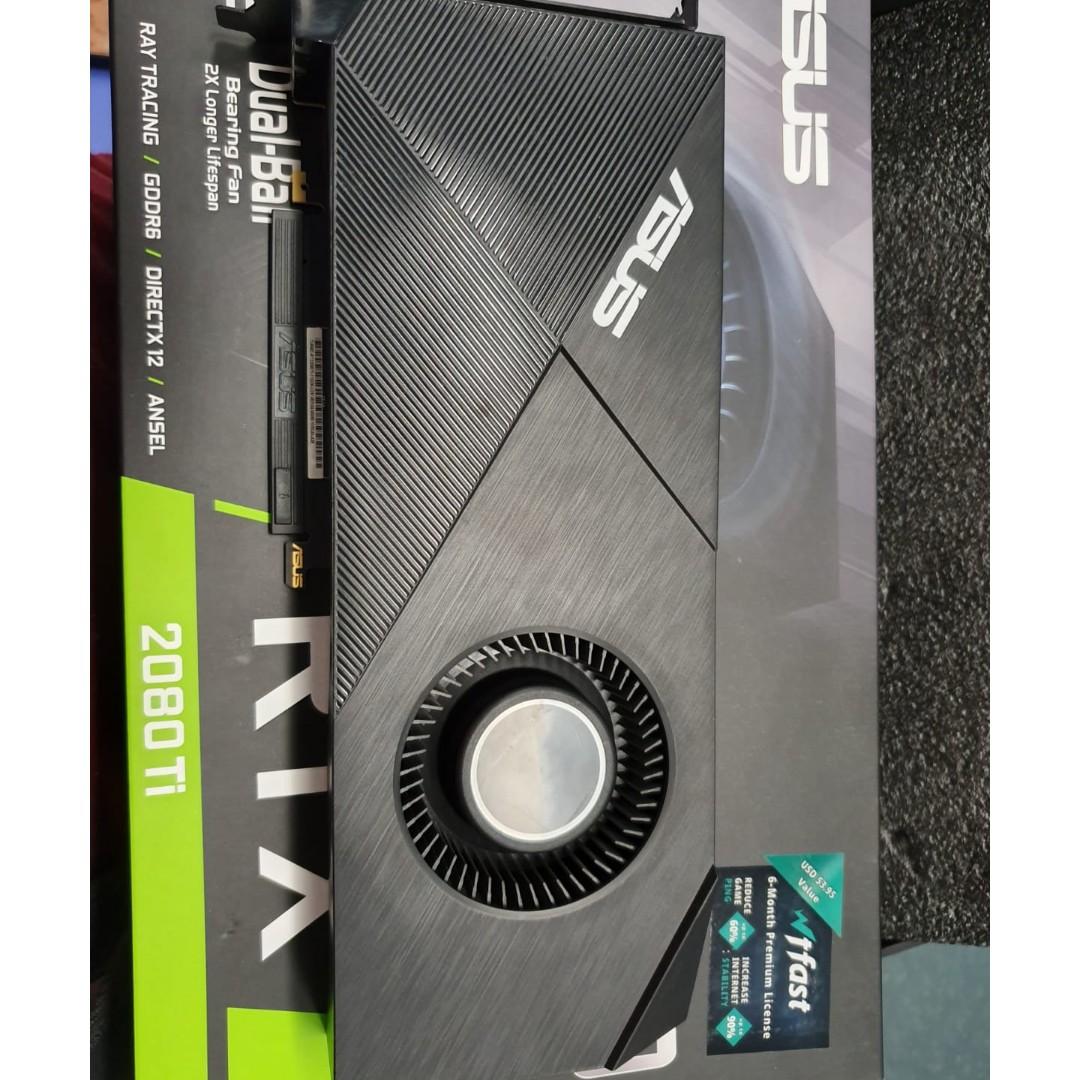 Asus Turbo Rtx 2080ti Computers And Tech Parts And Accessories Computer