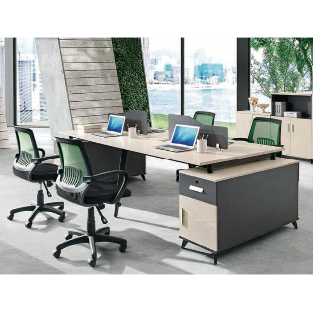 B16 Executive Workstation,with high partion,with/without pedestal/cabinet Home Office Table ...