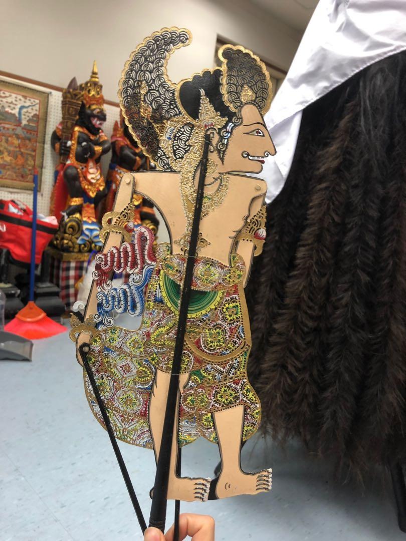 Balinese Shadow puppets (wayang parwa), Furniture & Home Living, Home ...